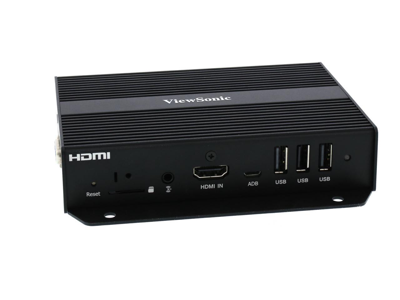 ViewSonic NMP580-W 1080p 16GB Wireless Network Digital Signage Media ...