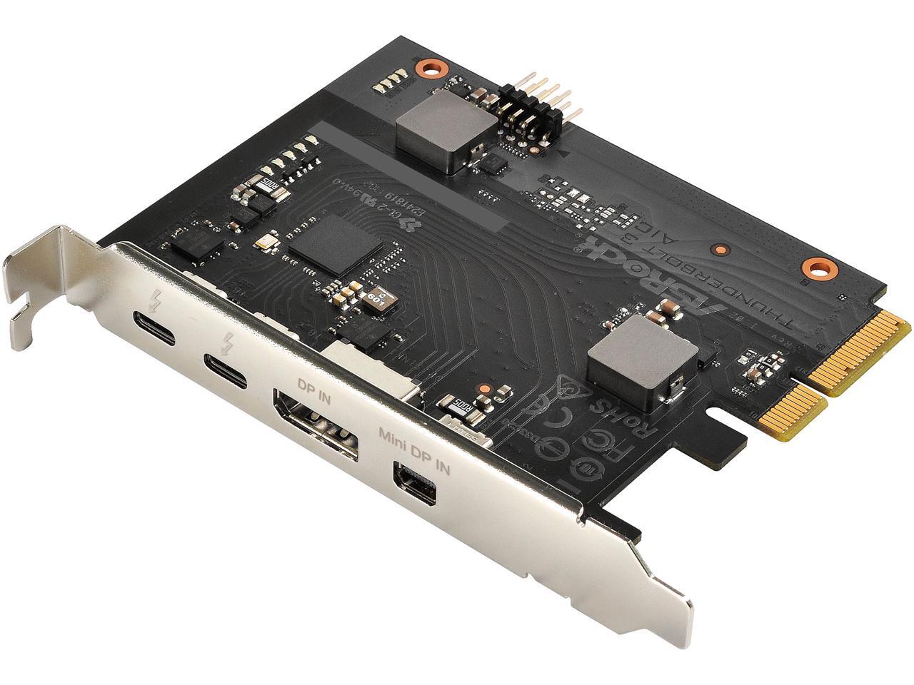 ASRock Add-On Card Model THUNDERBOLT 3 AIC - Newegg.com