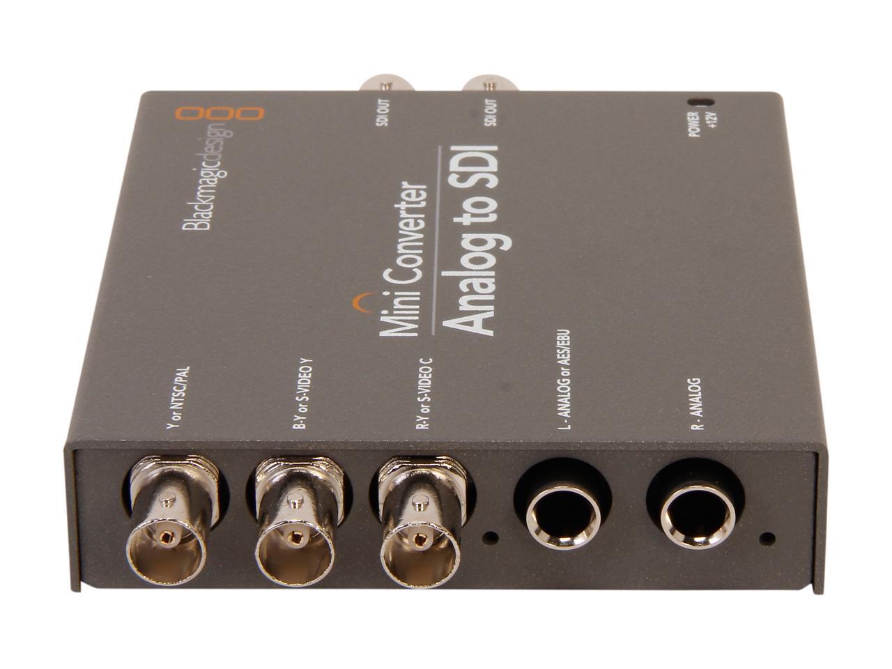 Blackmagic Design Mini Converter Analog to SDI CONVMAAS2 - Newegg.com