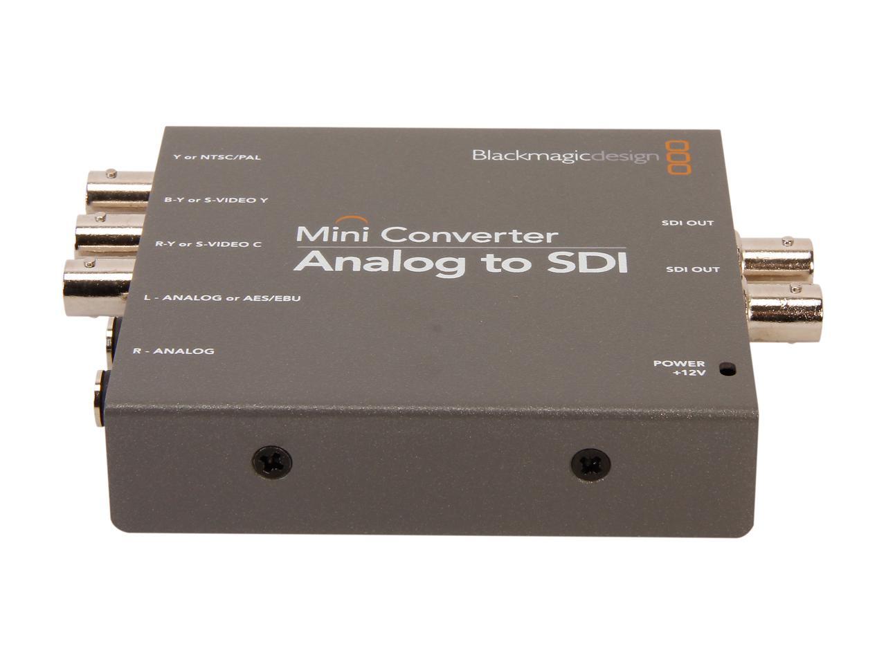 Blackmagic Design Mini Converter Analog to SDI CONVMAAS2 - Newegg.com