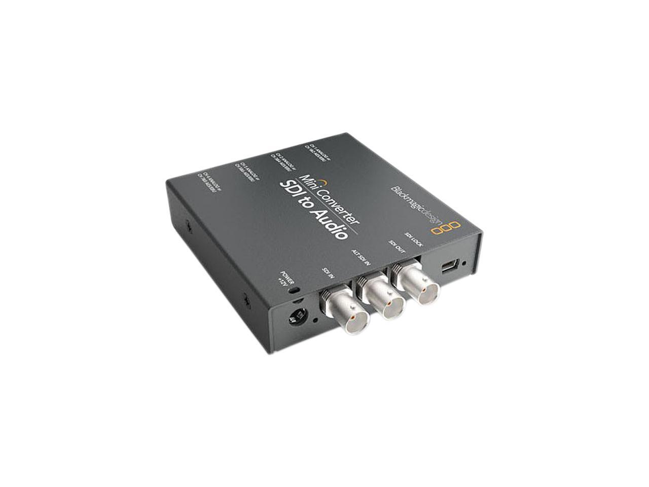 Blackmagic Design SDI to Audio Mini Converter CONVMCSAUD - Newegg.com
