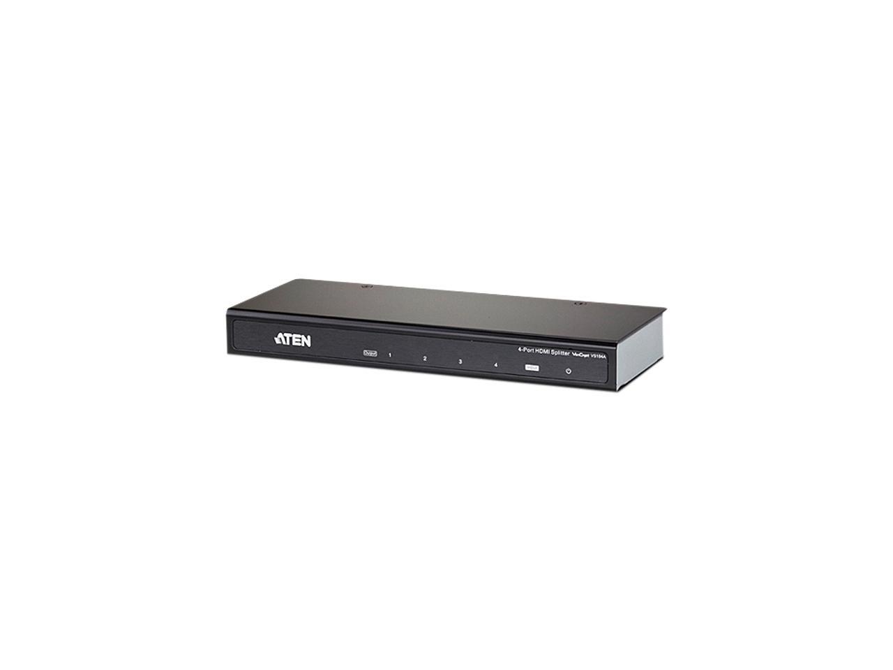ATEN VS184A 4-Port HDMI Splitter - Newegg.com
