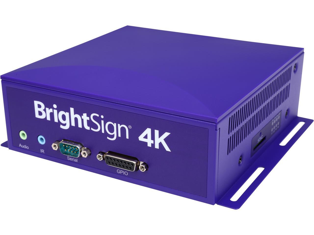 BrightSign 4K1042 Networked Multi-Control Interactive Player - Newegg.com
