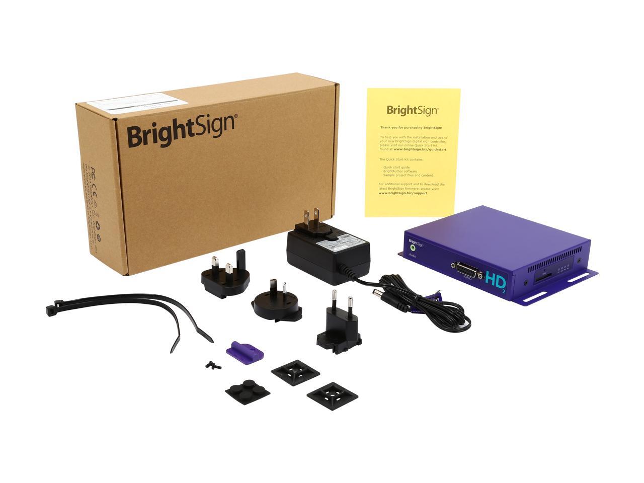 Brightsign HD222 Networked Interactive Media Player - Newegg.com
