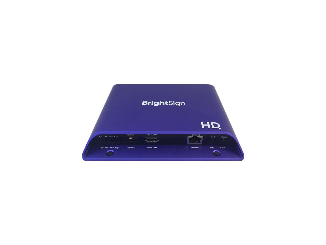 BrightSign HD223 HD Series Standard I/O Digital Signage Network Media ...