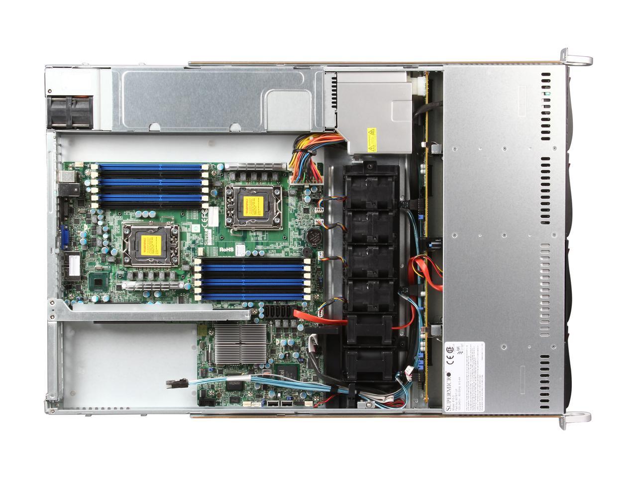 SUPERMICRO SYS-6016T-UF 1U Rackmount Server Barebone - Newegg.com