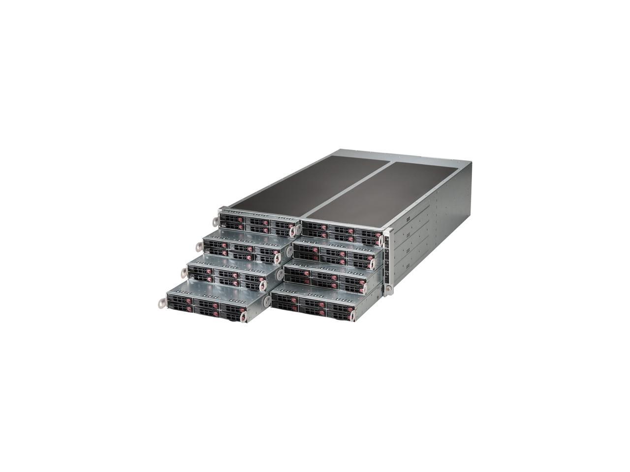 SUPERMICRO SuperServer SYS-F617R2-RT+ 4U Rackmount Server Barebone (8 ... SUPERMICRO SuperServer SYS-F617R2-RT+ 4U Rackmount Server Barebone (8 ...