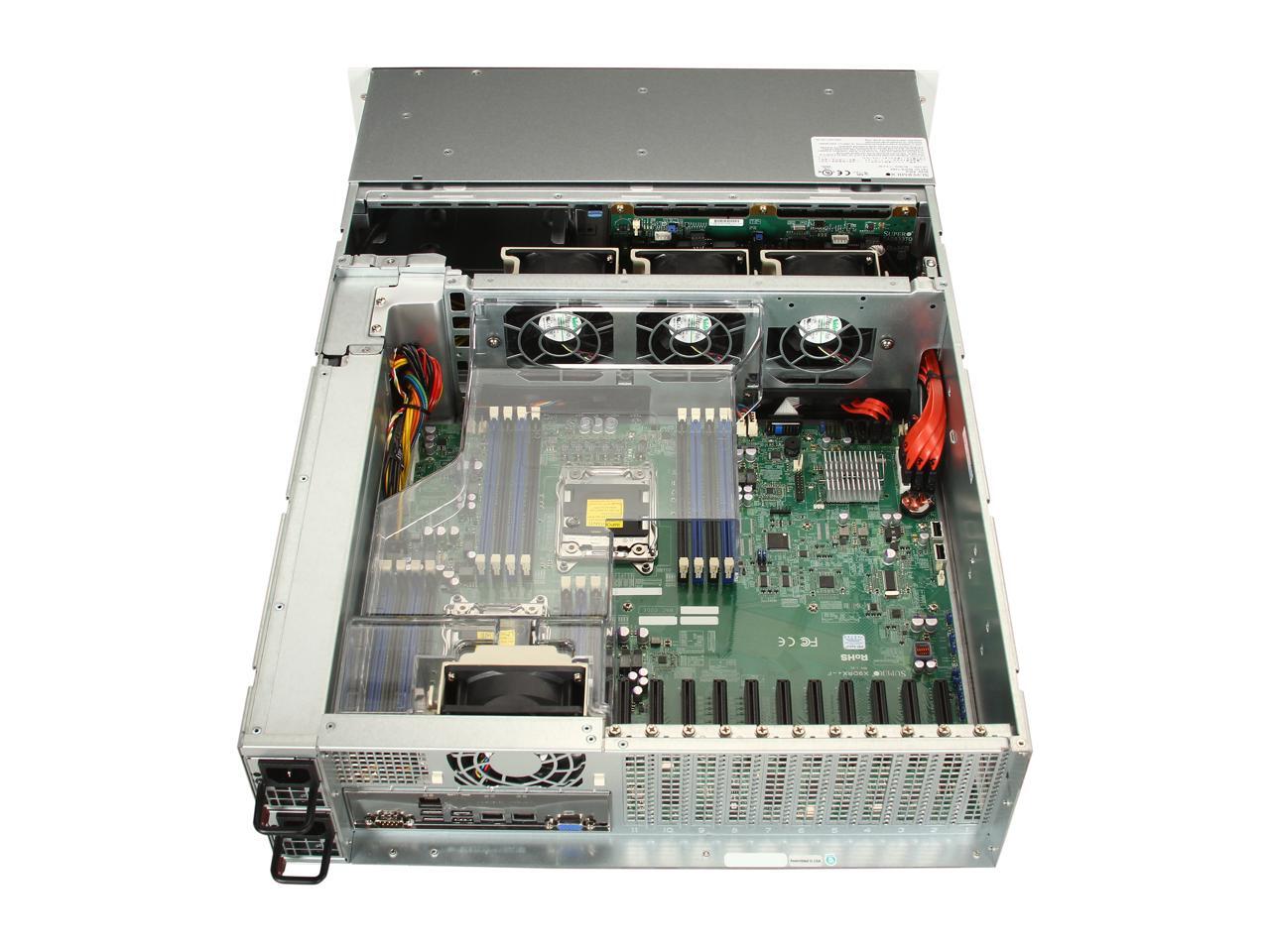 SUPERMICRO SuperServer SYS-6037R-TXRF 3U Rackmount Server Barebone ...