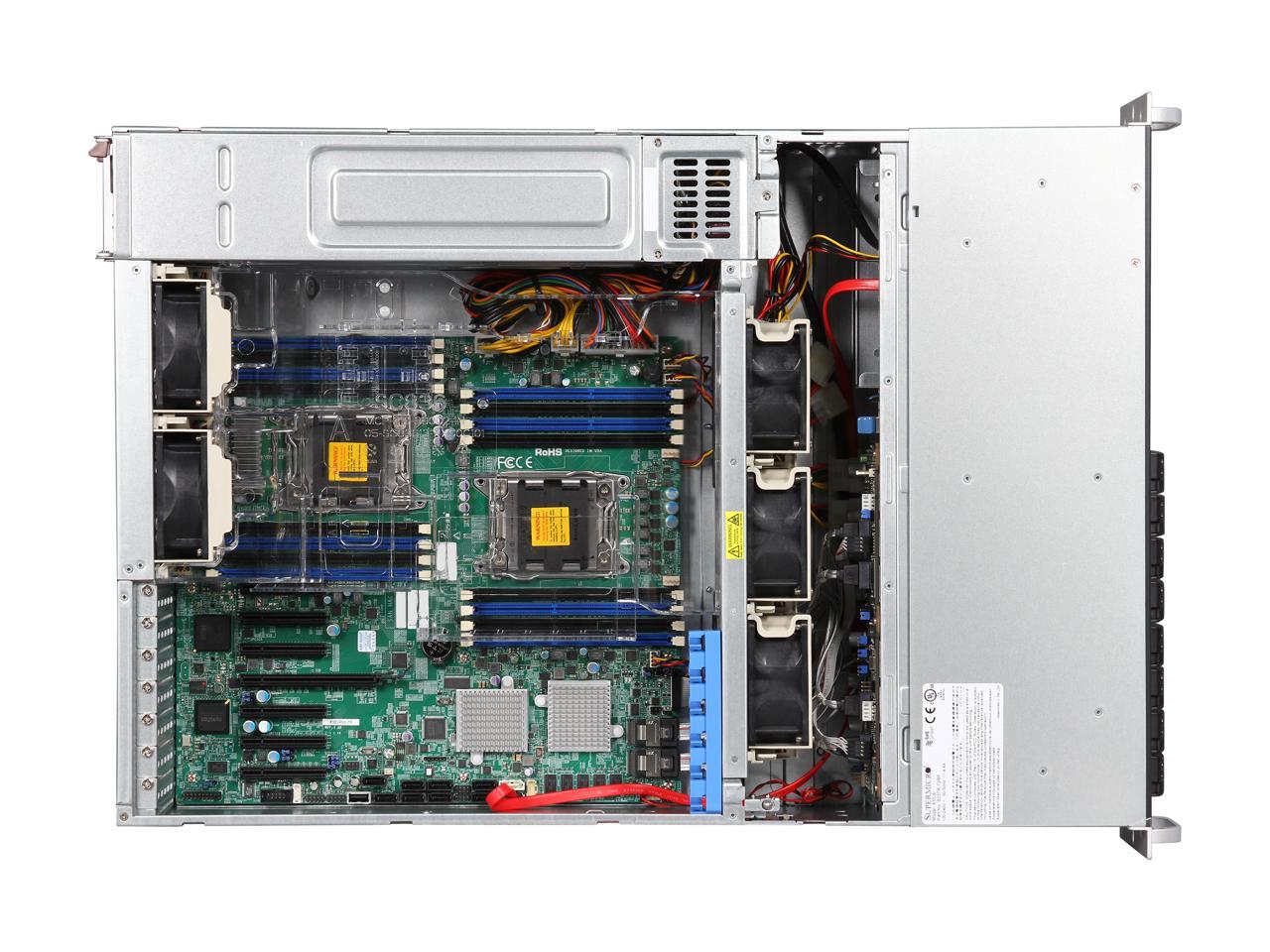 SUPERMICRO SuperServer SYS-6037R-72RF 3U Rackmount Server Barebone ...