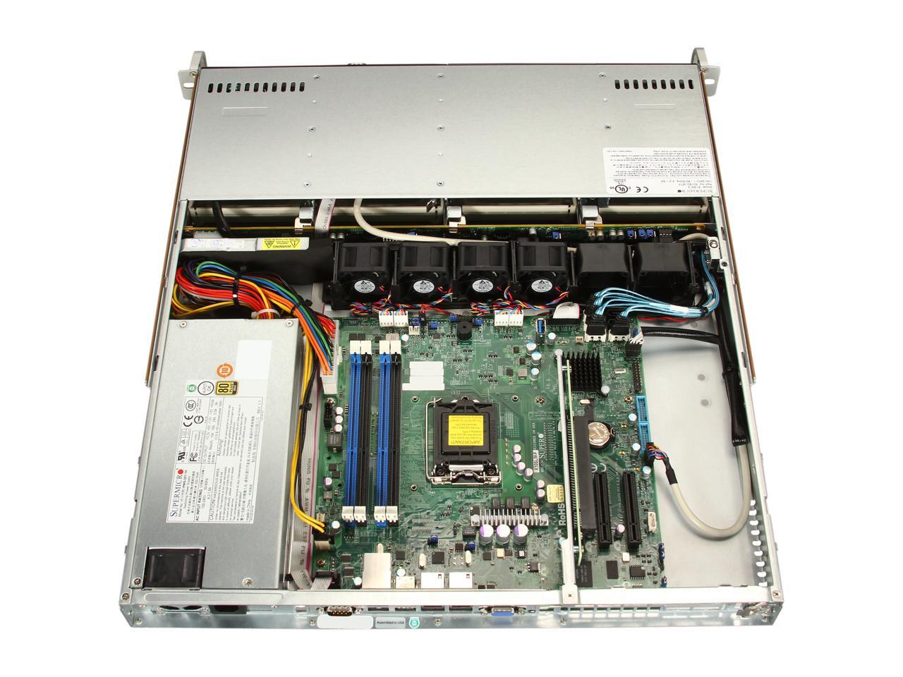 SUPERMICRO SuperServer SYS-5018D-MTF 1U Rackmount Server Barebone ...