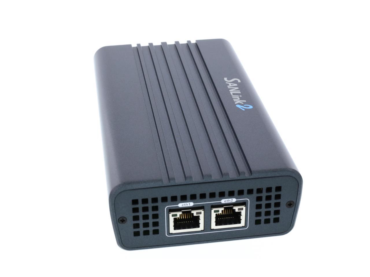 PROMISE SANLink2 (SLE2002TNAA) 20 Gb/s Thunderbolt 2 to 10GBase-T ...