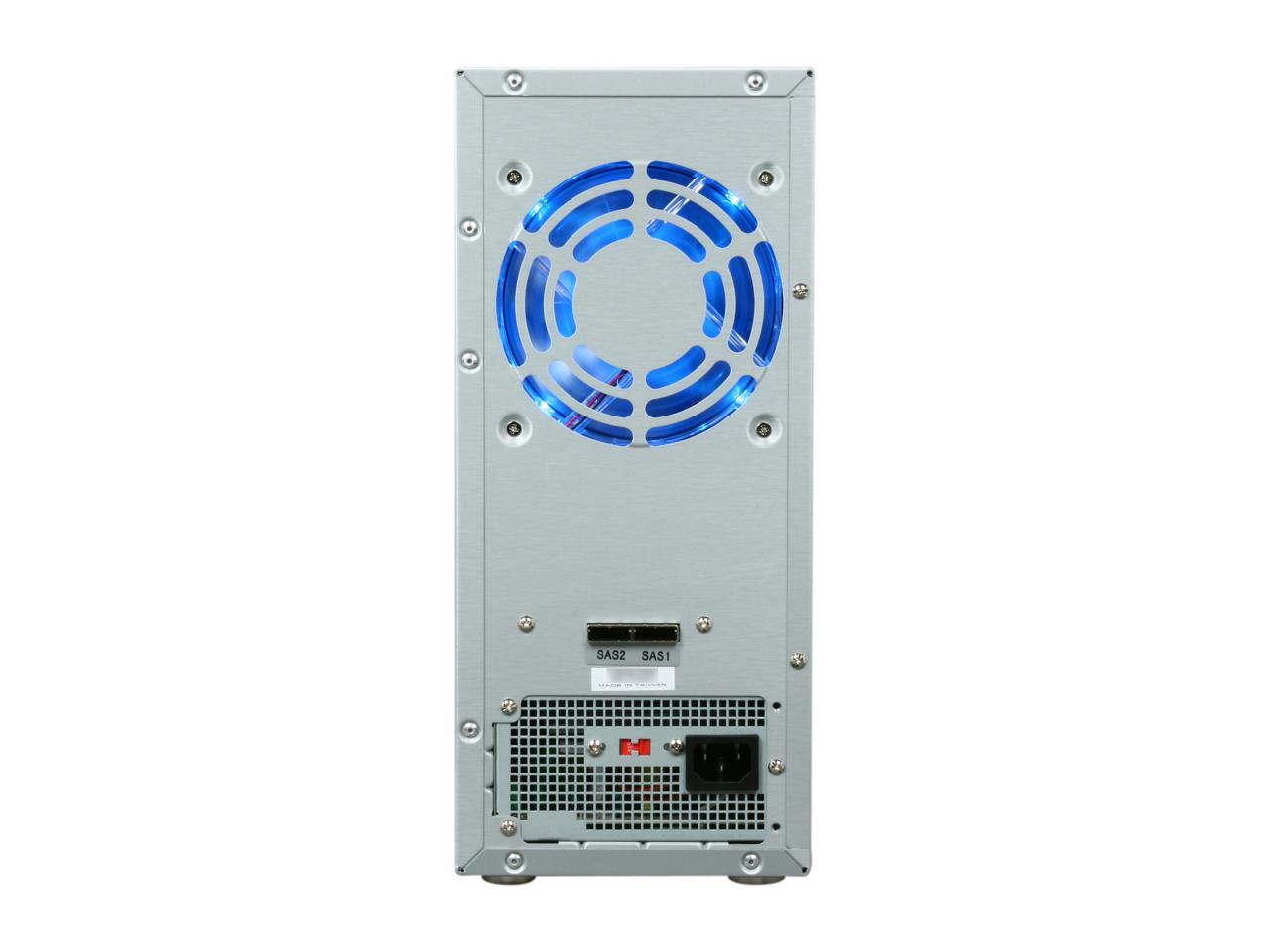 Sans Digital 8-Bay SAS/SATA JBOD Compact Tower Enclosure w/ Mini-SAS ...