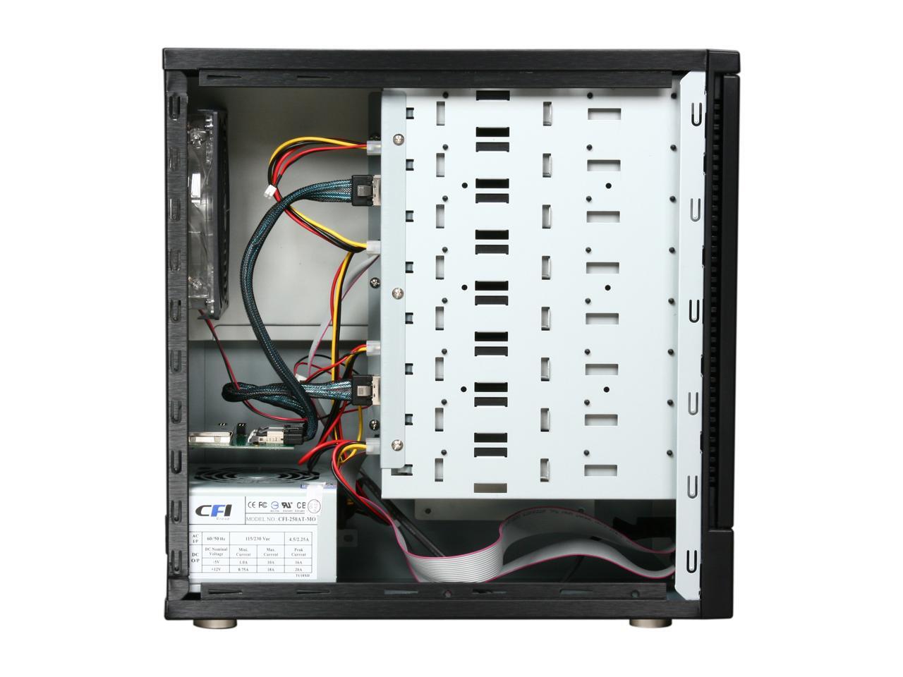 Sans Digital 8-Bay SAS/SATA JBOD Compact Tower Enclosure w/ Mini-SAS ...