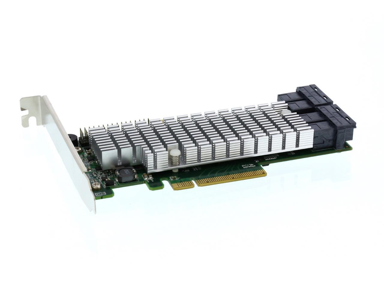 HighPoint RocketRAID 3740A 12Gb/s PCIe 3.0 x8 SAS/SATA RAID Host Bus ...
