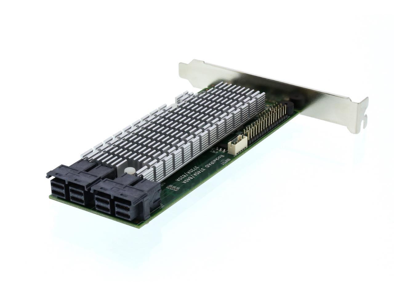 HighPoint RocketRAID 3740A 12Gb/s PCIe 3.0 x8 SAS/SATA RAID Host Bus ...