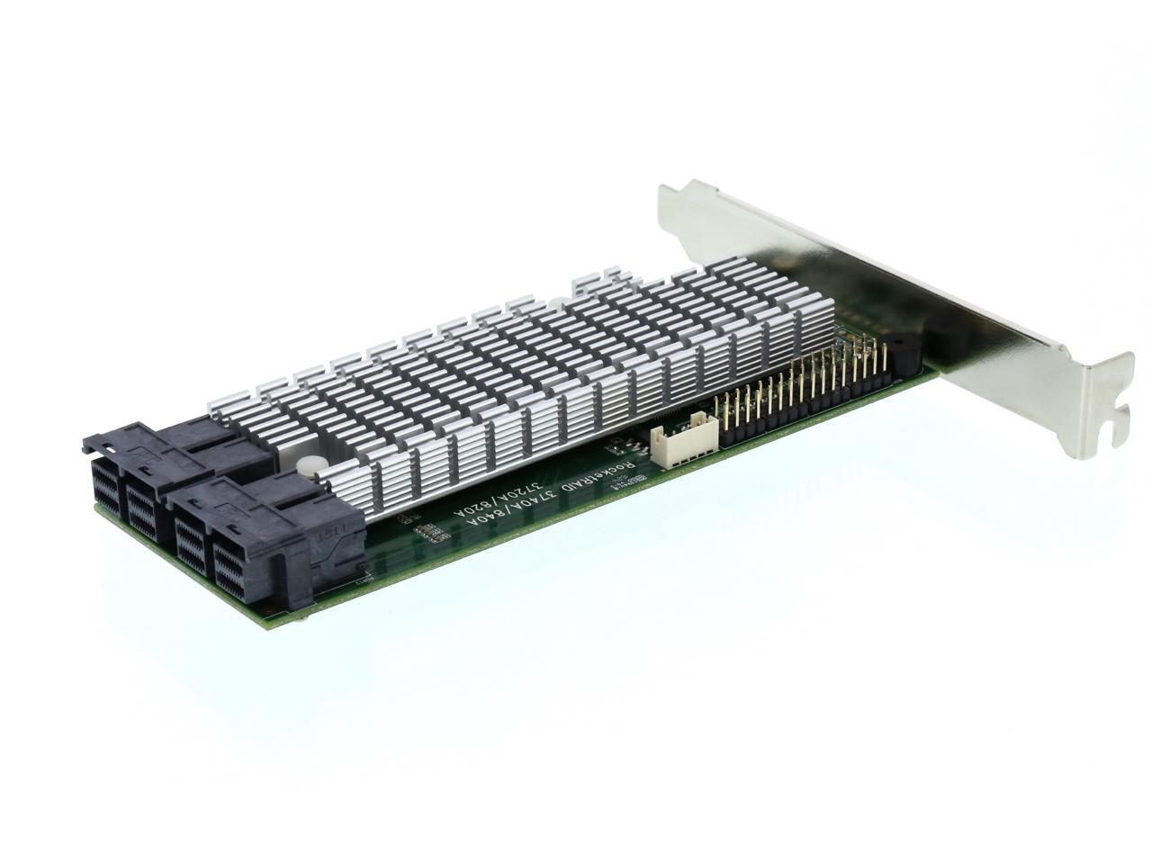 HighPoint RocketRAID 3740A 12Gb/s PCIe 3.0 x8 SAS/SATA RAID Host Bus ...