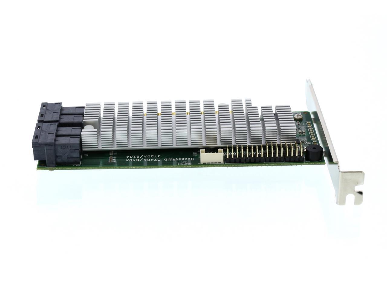 HighPoint RocketRAID 3740A 12Gb/s PCIe 3.0 x8 SAS/SATA RAID Host Bus ...