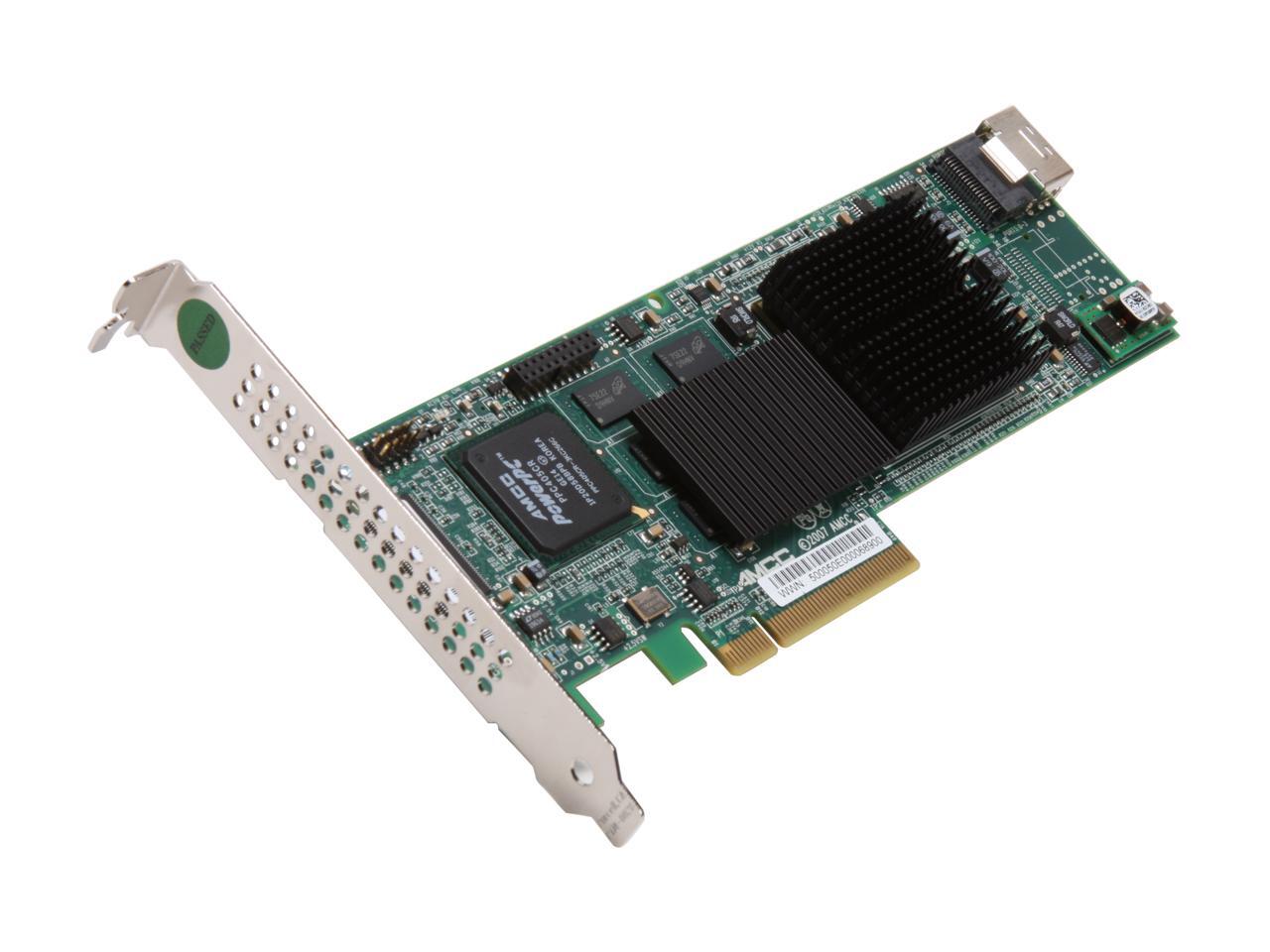 3ware 9690SA-4I-SGL PCI Express SATA / SAS Controller Card (Integrator ...