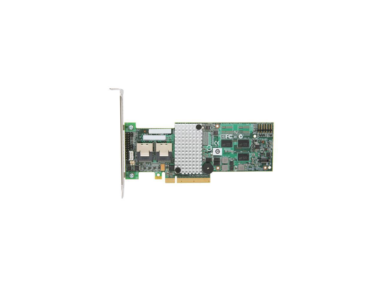 Intel RAID SATA 8 internal port w/ 256MB cache memory PCI-E 2.0 x8 ...