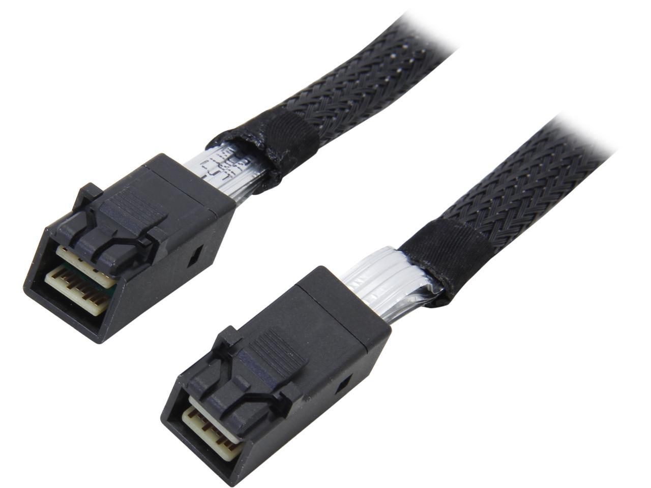 LSI LSI00405 1.0 meter internal cable SFF8643 to SFF8643 (mini SAS HD ...