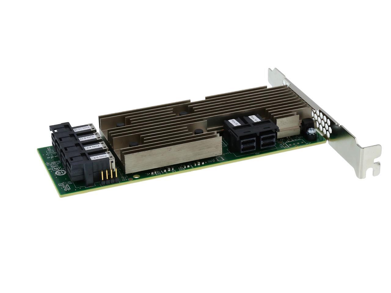 LSI 9305-24i x8 lane, PCIe 3.0 SAS SAS 9305 12 Gb/s SAS Host Bus ...