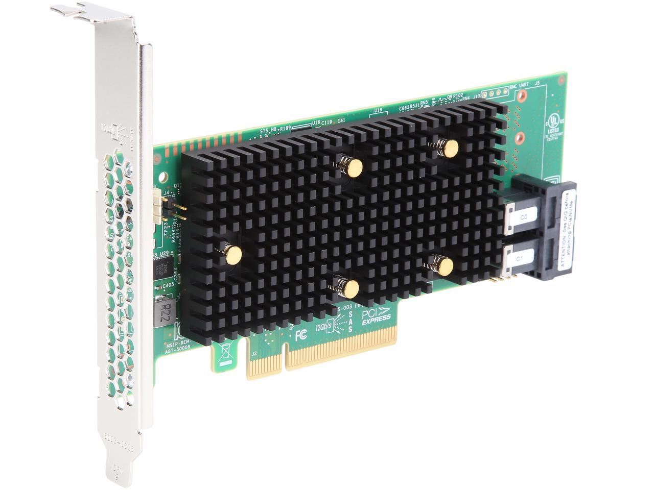 LSI MegaRAID 9400 9440-8i x8 lane PCI Express 3.1 SATA / SAS Tri-Mode ...