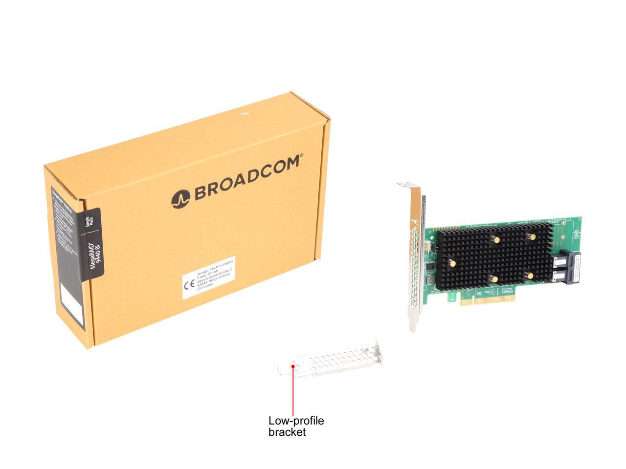 LSI MegaRAID 9400 9440-8i x8 lane PCI Express 3.1 SATA / SAS Tri-Mode ...