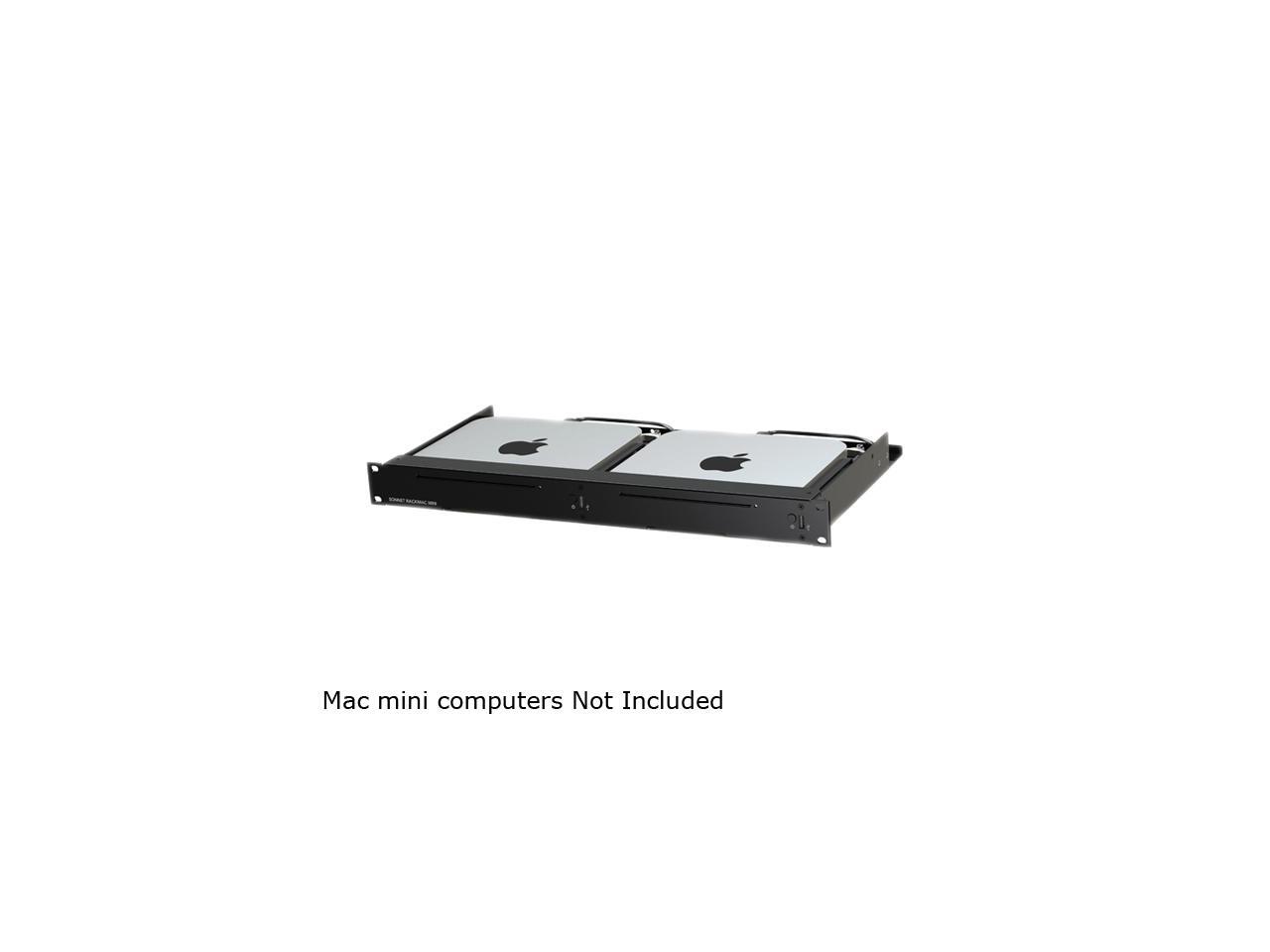 Sonnet RACK-MIN-2X RackMac mini - 1U Rack Kit for 2 Mac mini Server ...