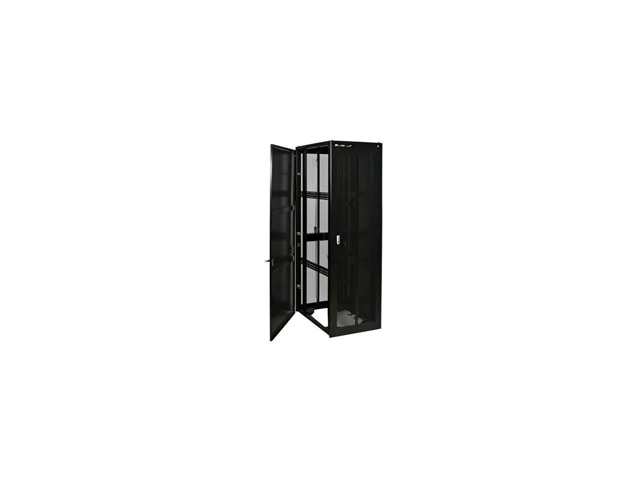 StarTech.com RK4236BK 42U 36in Server Rack Cabinet with Steel Mesh Door ...
