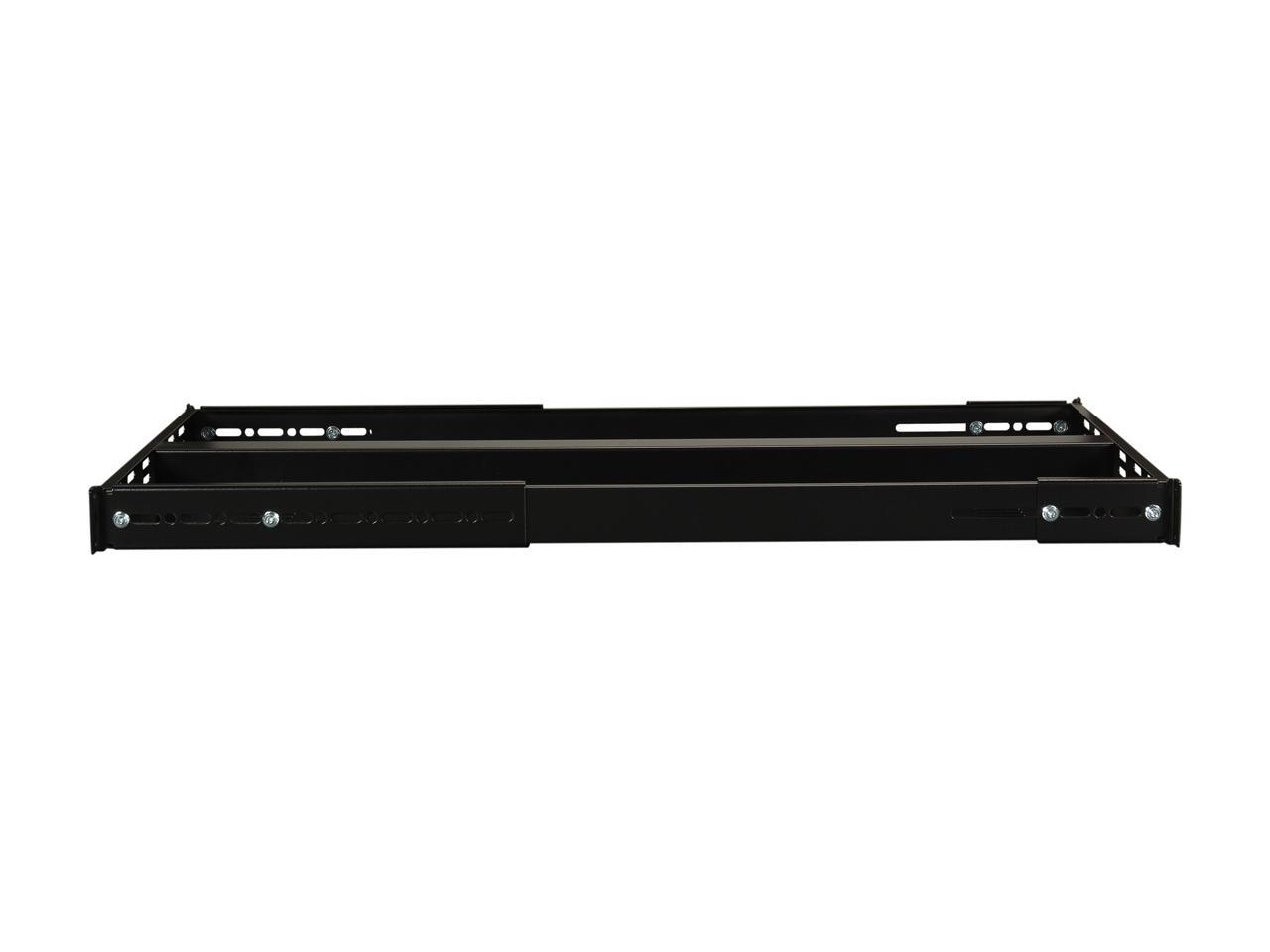 StarTech.com ADJSHELF 1U Adjustable Mounting Depth Vented Rack Mount ...