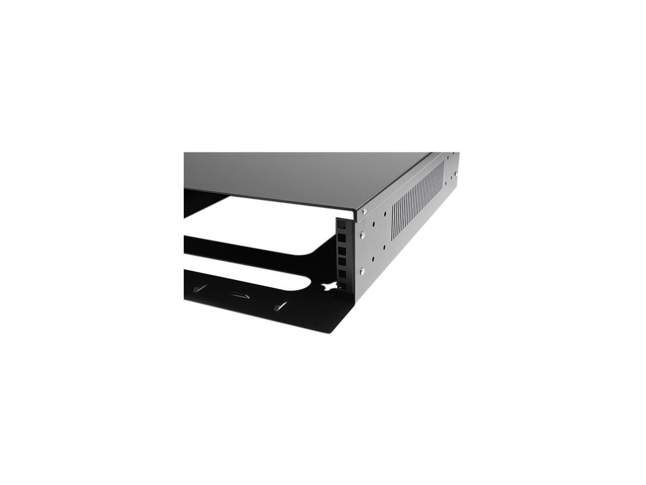 StarTech.com RK219WALVO 2U 19" Steel Horizontal Wall Mountable Server ...