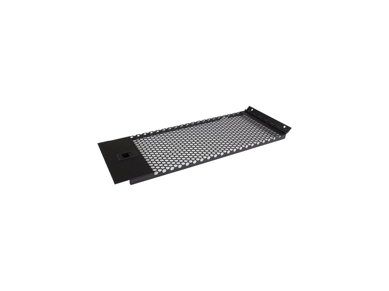 StarTech RKPNLHV4U Vented Blank Panel with Hinge for Server Racks - 4U ...