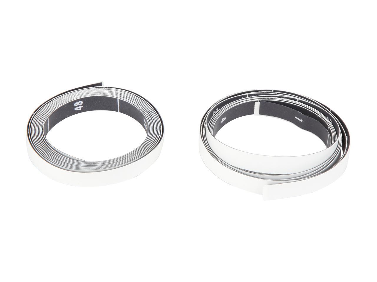 StarTech.com RKUNITAPE Rack Unit Labels - Server Rack Unit Alignment ...