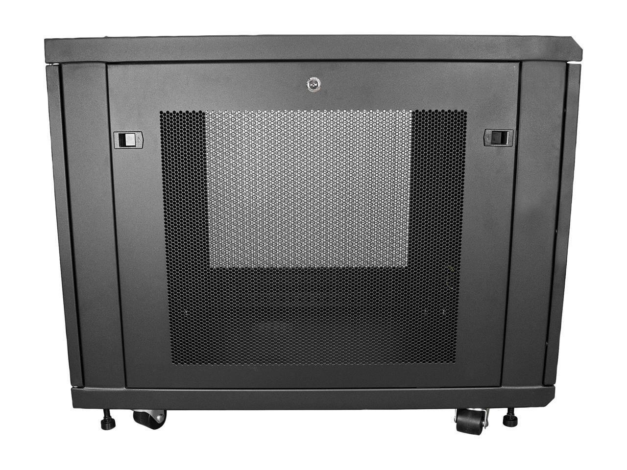 StarTech RK1233BKM StarTech.com Server Rack Cabinet - 12U - 31 in Deep ...