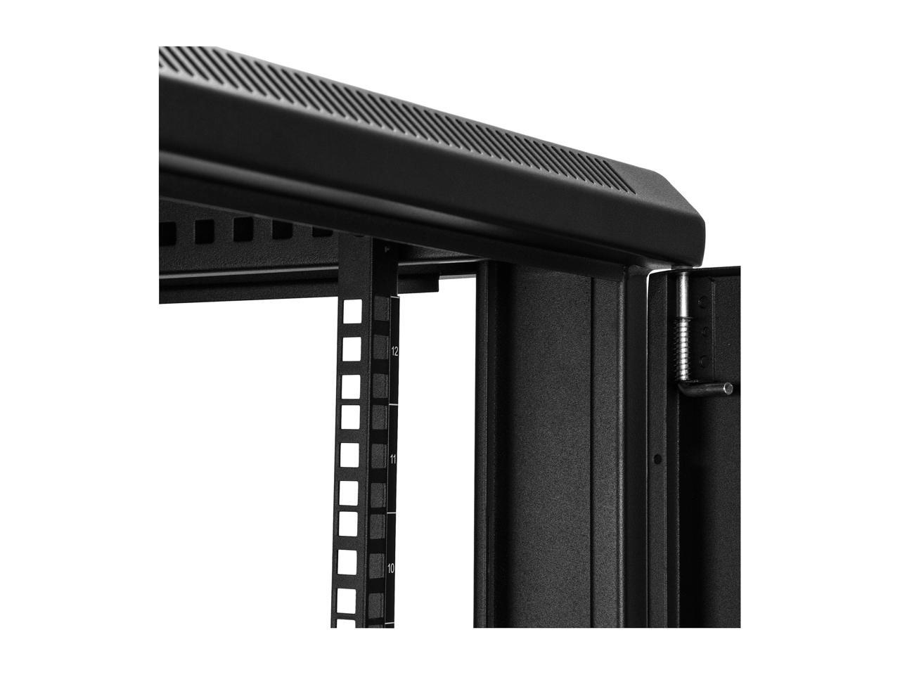 StarTech RK1233BKM StarTech.com Server Rack Cabinet - 12U - 31 in Deep ...