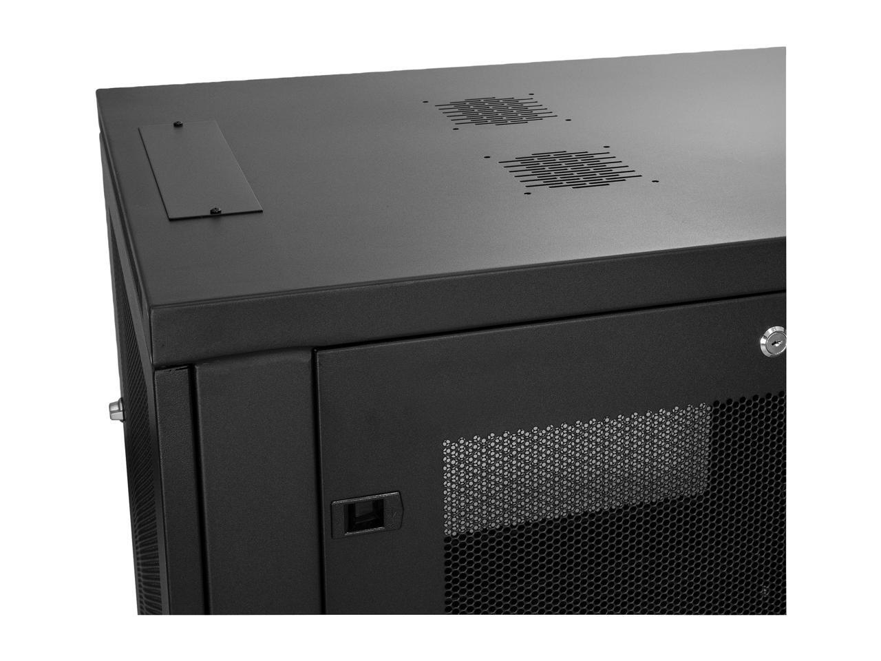 StarTech RK1233BKM StarTech.com Server Rack Cabinet - 12U - 31 in Deep ...