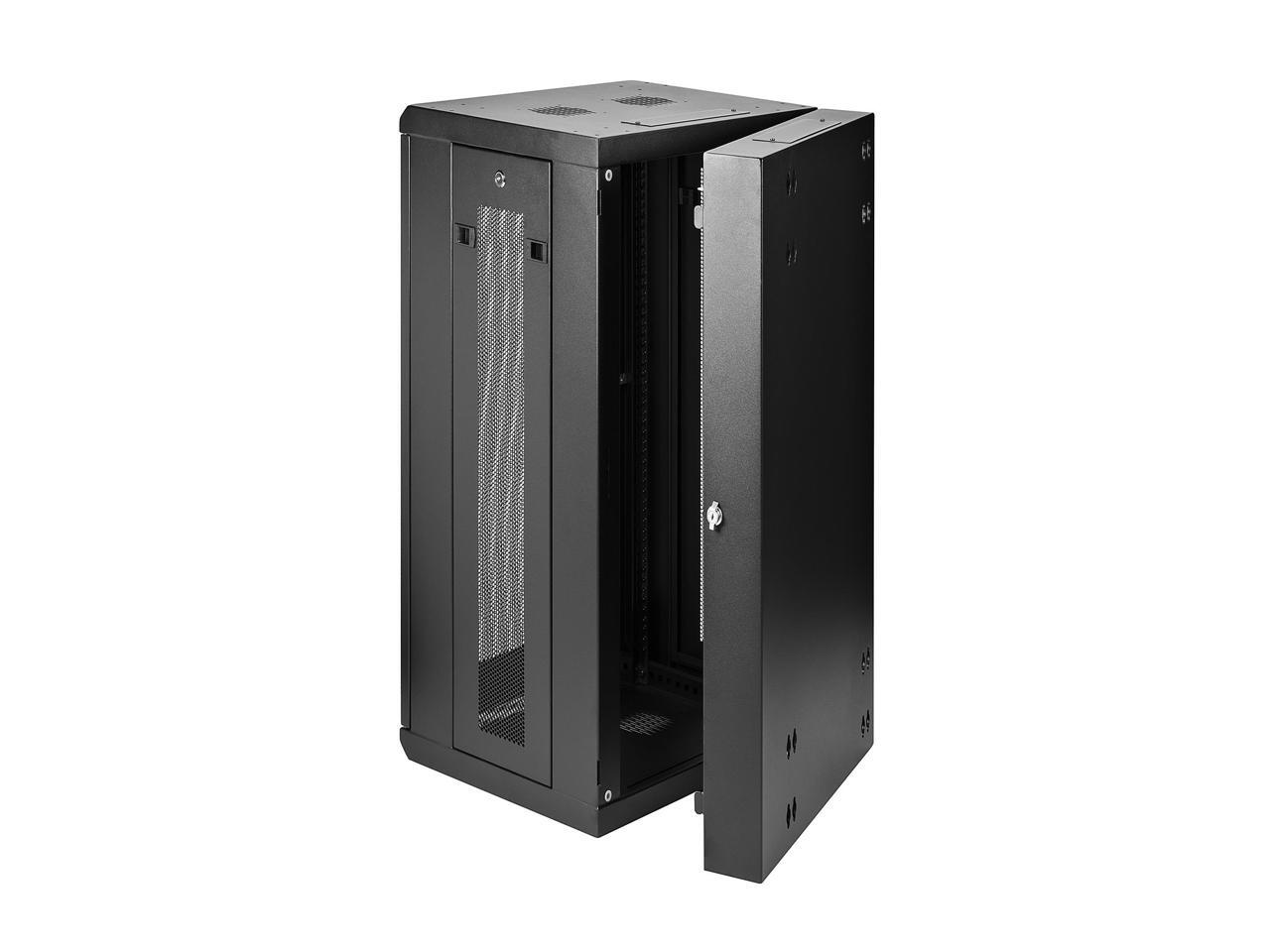 StarTech.com Wall Mount Server Rack Cabinet - 18U Rack - 20" Deep ...