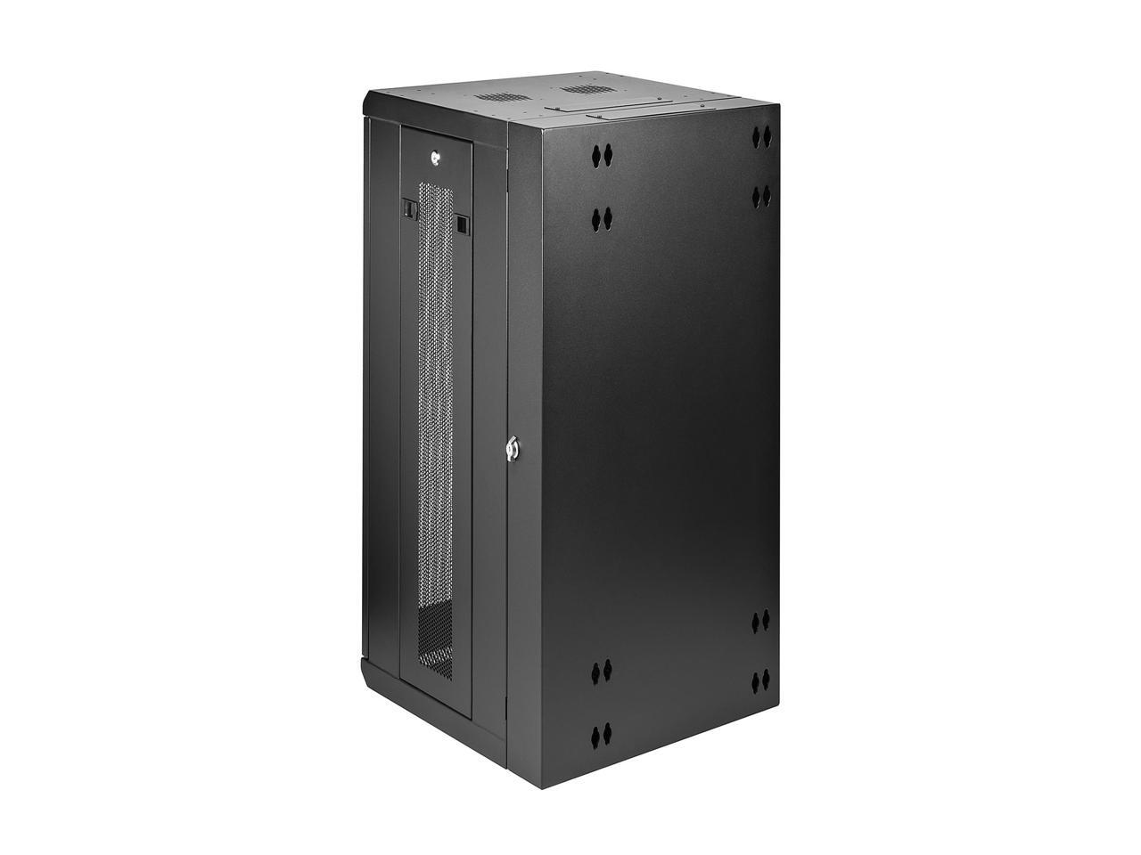 StarTech.com Wall Mount Server Rack Cabinet - 18U Rack - 20" Deep ...