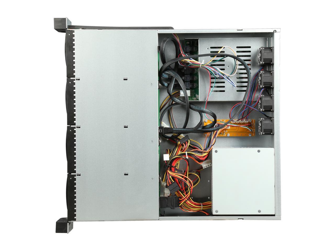 NORCO DS-12H 2U 12 Bay 12G SSD SAS / SATA III Expander Rackmount RAID ...