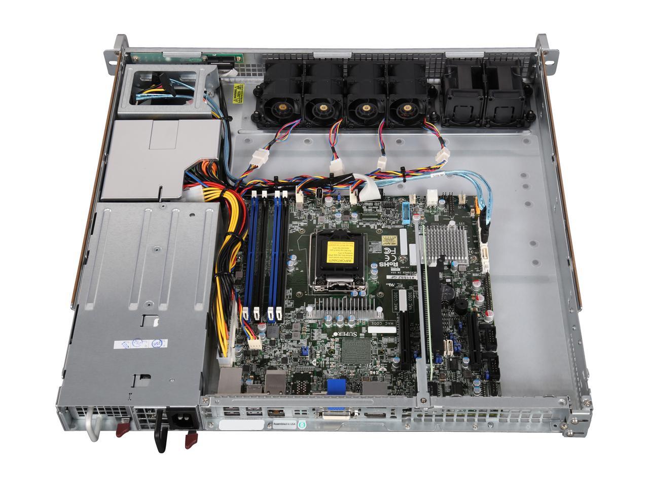 SUPERMICRO SYS-1019S-M2 1U Rackmount Server Barebone - Newegg.com
