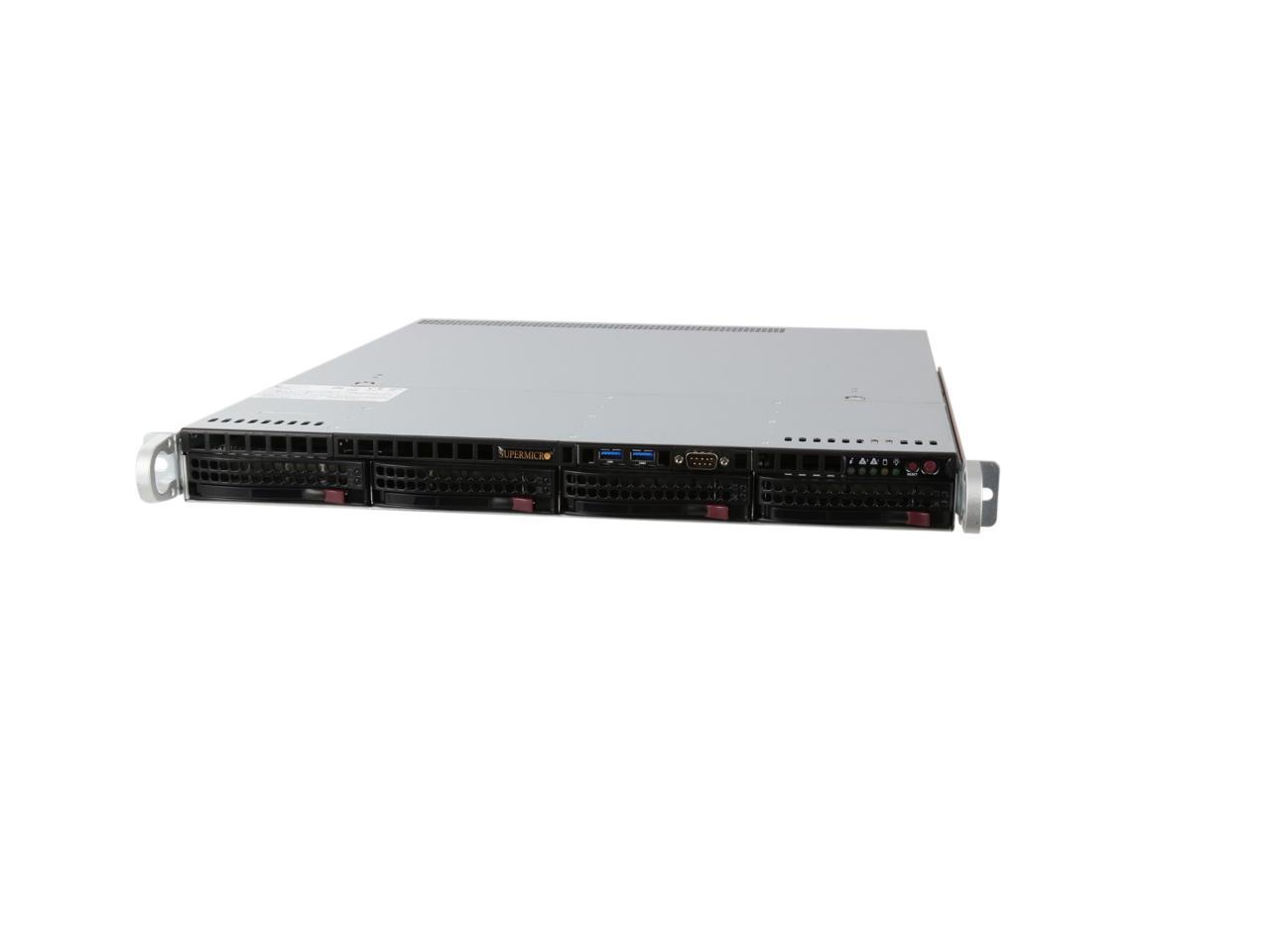 SUPERMICRO SYS-5019S-M2 1U Rackmount Server Barebone - Newegg.com