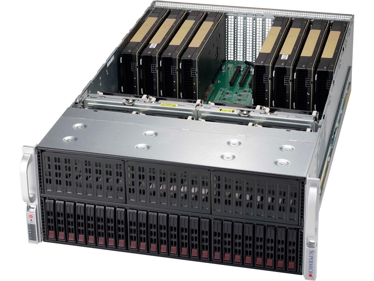 SUPERMICRO SuperServer SYS-4028GR-TRT2 4U Rackmountable Server - Barebone - Newegg.com