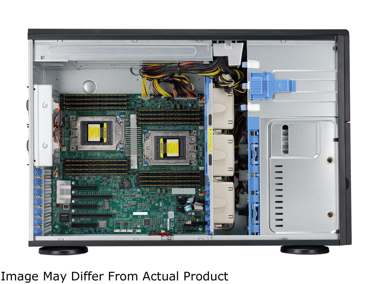 SUPERMICRO AS-4023S-TRT Tower / 4U Rackmountable Server Barebone ...