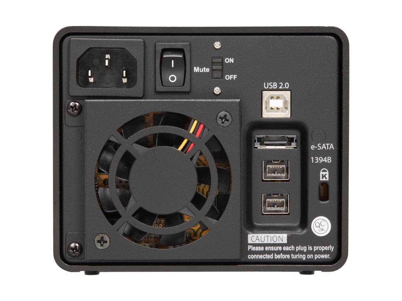 Raidon External RAID 1 (Mirrored) FireWire, USB 2.0 SATA Hard Drive ...