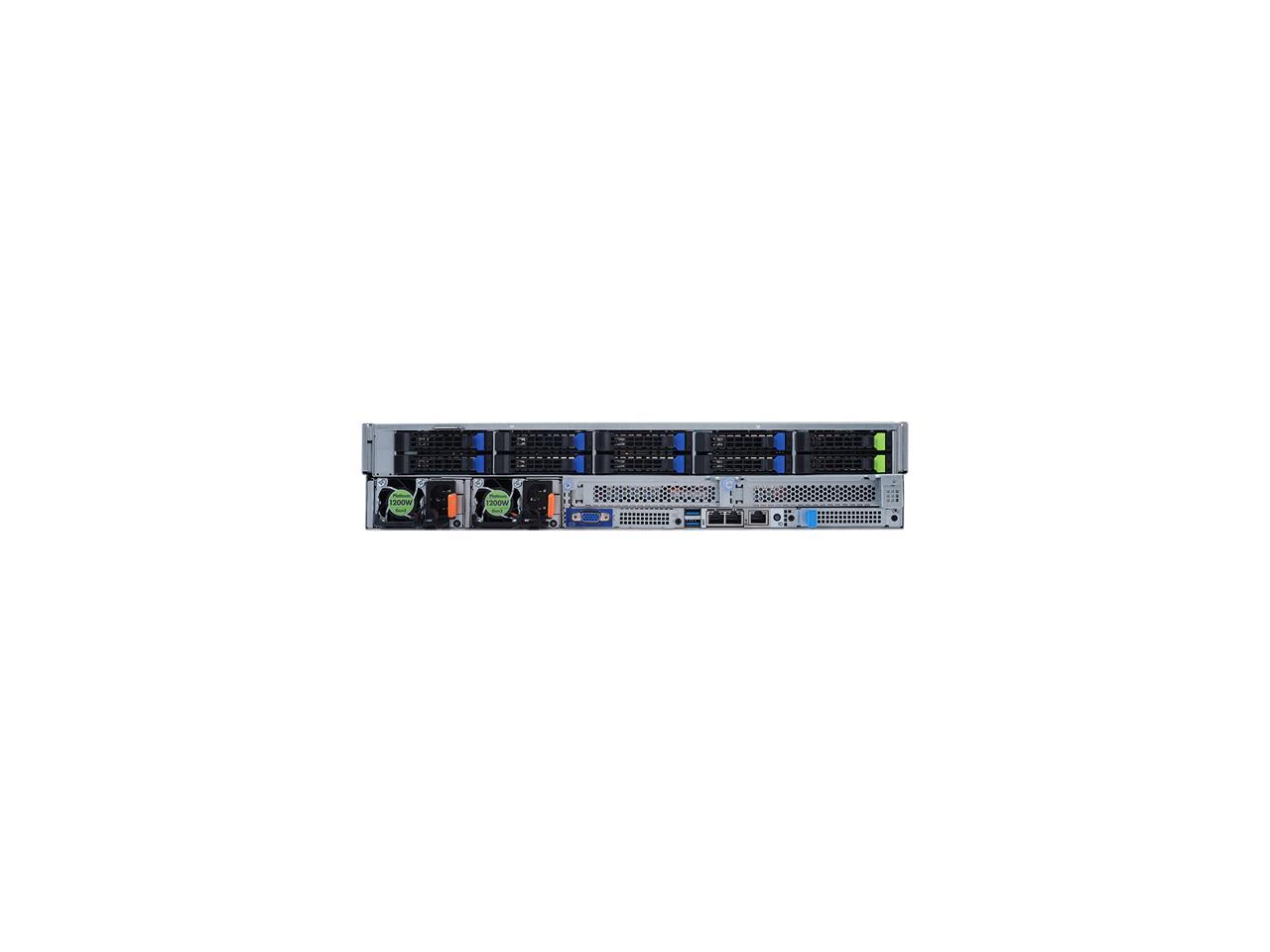 GIGABYTE R262-ZA0 1U Rackmount Server Barebone Socket SP3 DDR4 3200 ...