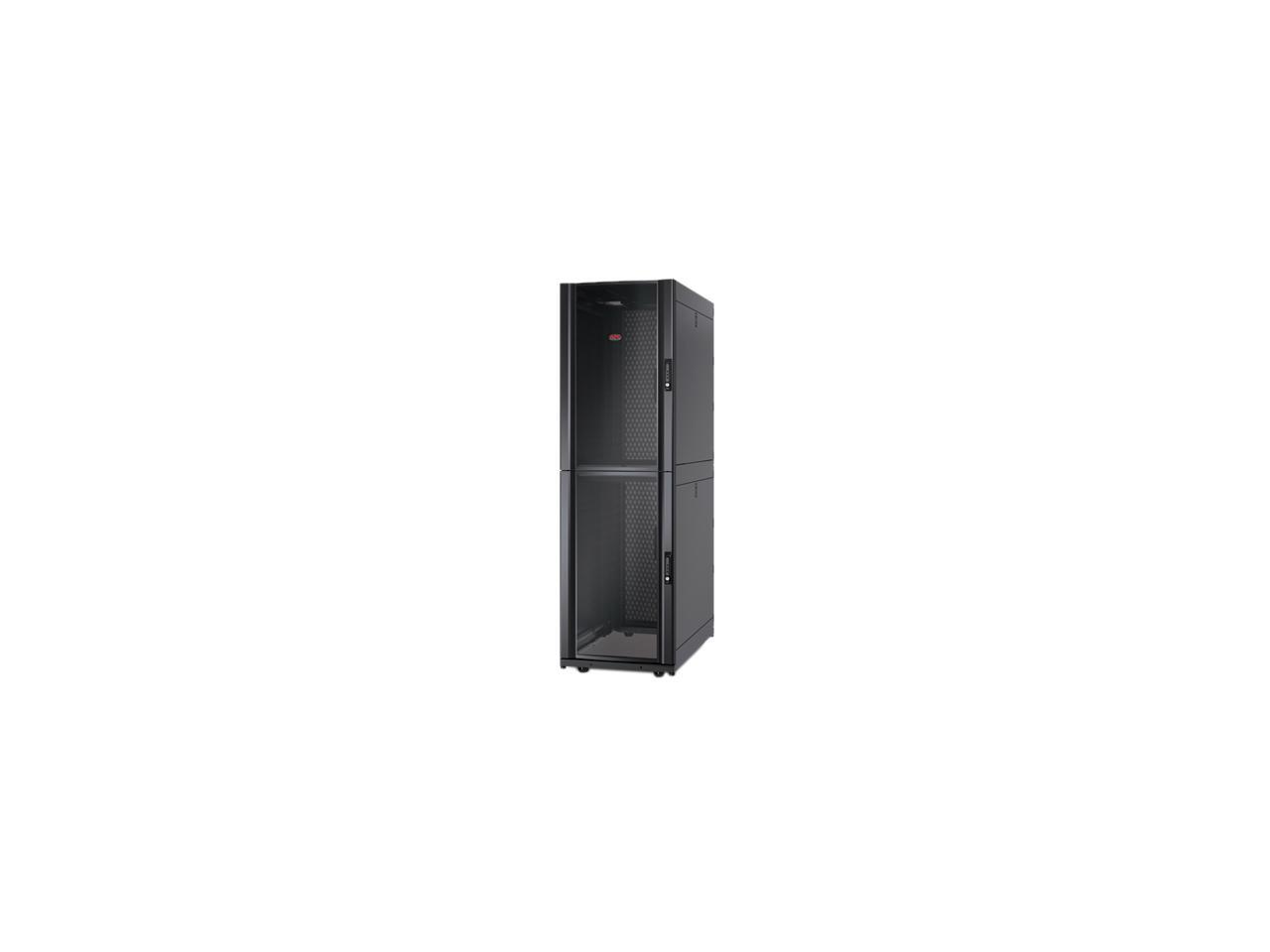 APC AR3200 42U NetShelter SX Colocation 600mm Wide x 1070mm Deep Enclosure with Sides Black ...
