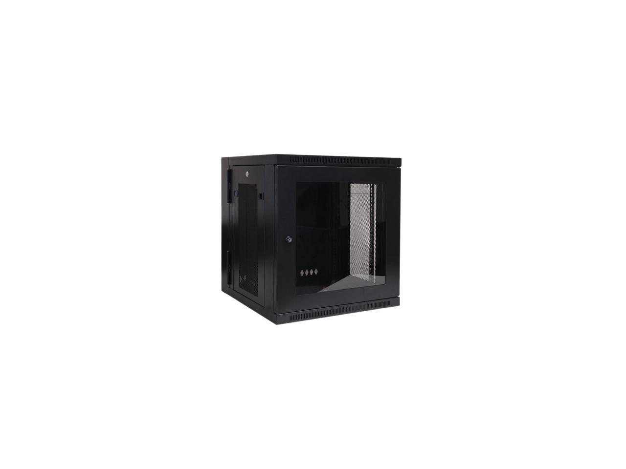 Tripp Lite 12U Wall-Mount Rack Enclosure Cabinet with Clear Acrylic ...