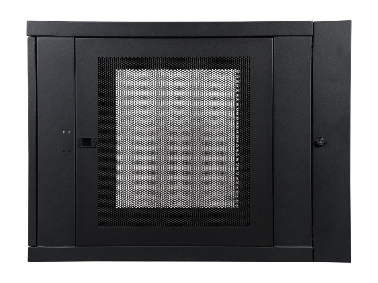 Tripp Lite 12U Wall-Mount Rack Enclosure Cabinet, Hinged Back, Server ...