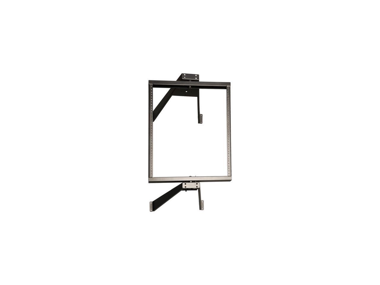 Tripp Lite 12U Wall-Mount Pivoting 2-Post Open Frame Rack, Low-Profile ...