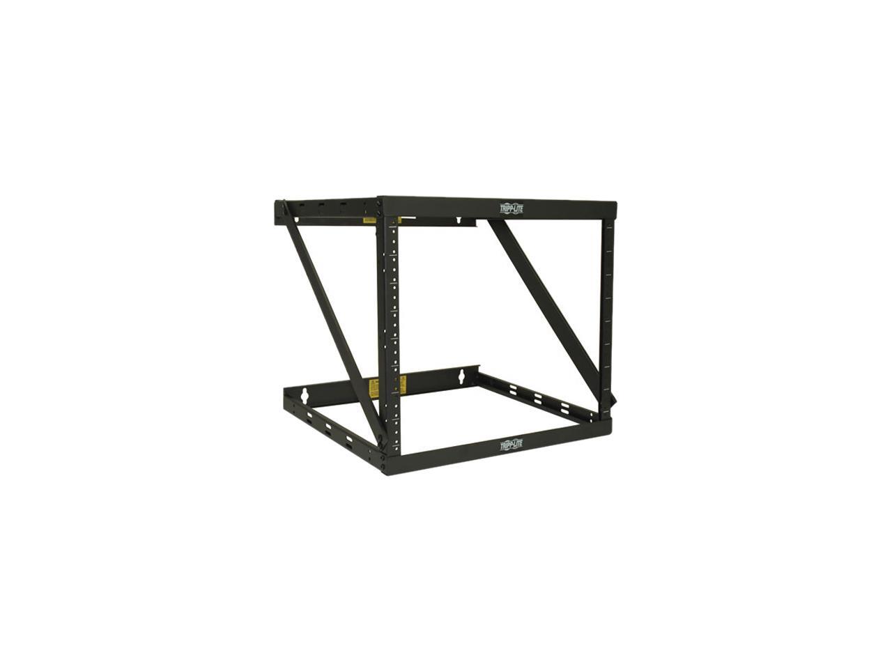 Tripp Lite Wall-Mount 2-Post Open Frame Rack, 8U / 12U / 22U Expandable ...